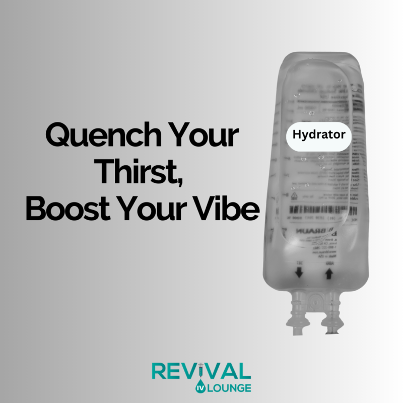 Explore Our Vitamin IV Therapy Menu - Revival IV Lounge