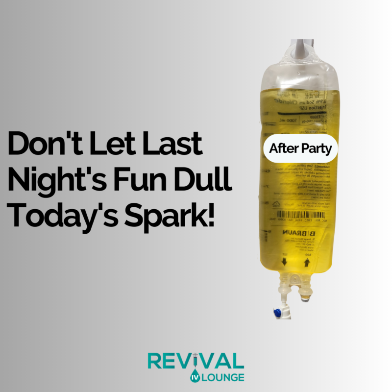 Explore Our Vitamin IV Therapy Menu - Revival IV Lounge
